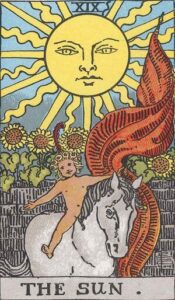 Significado Carta El Sol de Tarot - Espejo Cósmico
