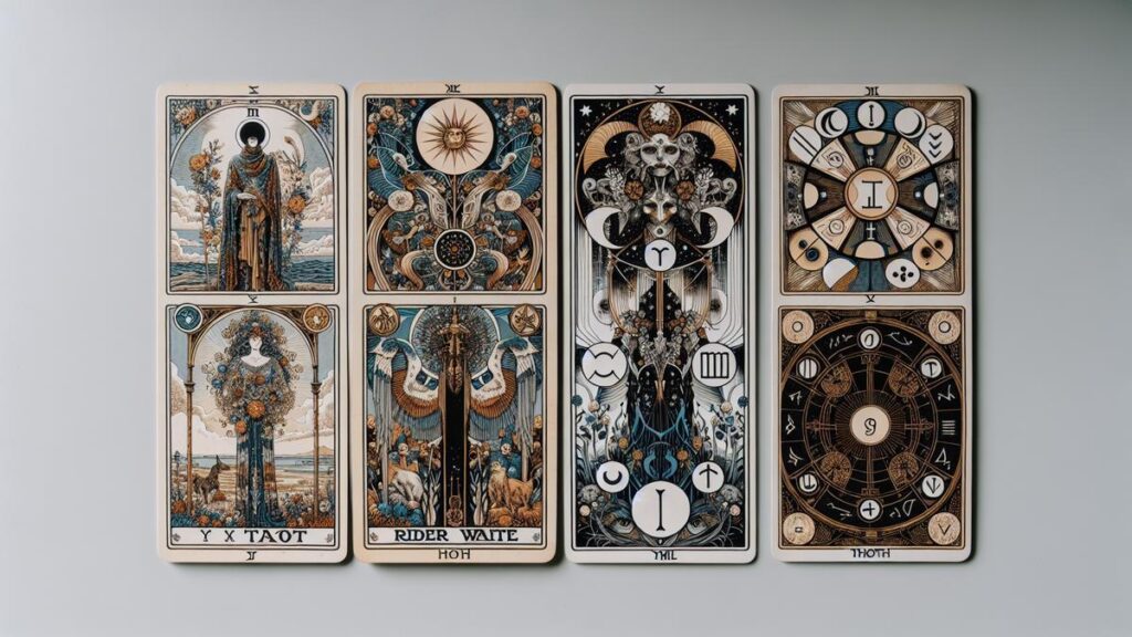 Comparación de tarot Rider Waite versus Thoth para predicciones ...
