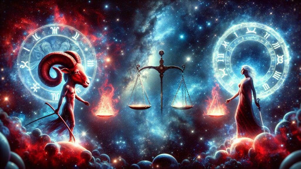 Compatibilidad astrológica entre Aries y Libra en relaciones amorosas ...
