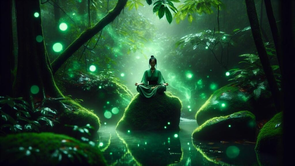 Magia verde y energías elementales en la naturaleza para la meditación ...